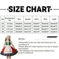 JAHH German Dirndl 𝖮ktoberfest Dress Girls Short Sleeve Be𝖾r Bavarian ...
