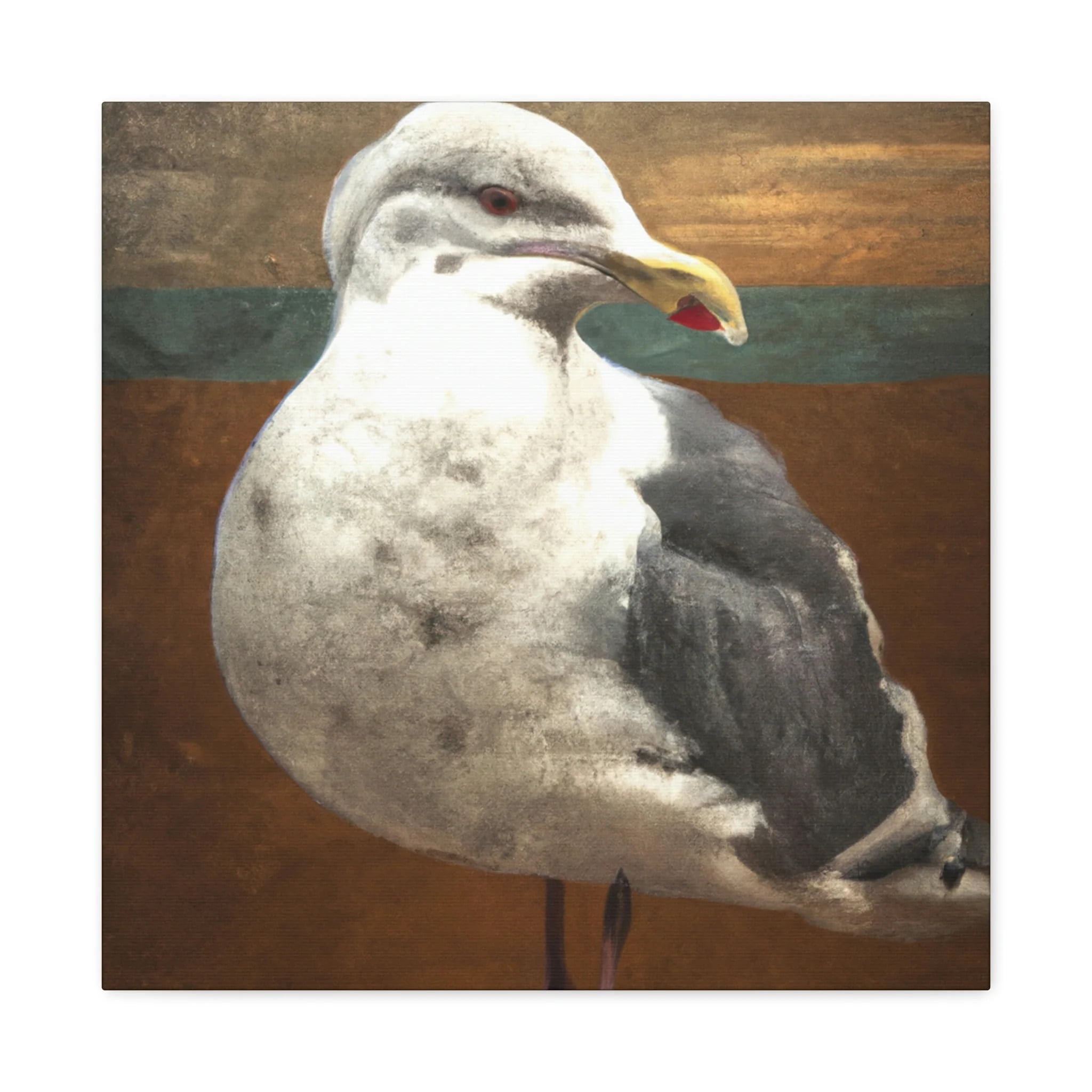 Seagull's Sunrise Flight - Canvas - Walmart.com