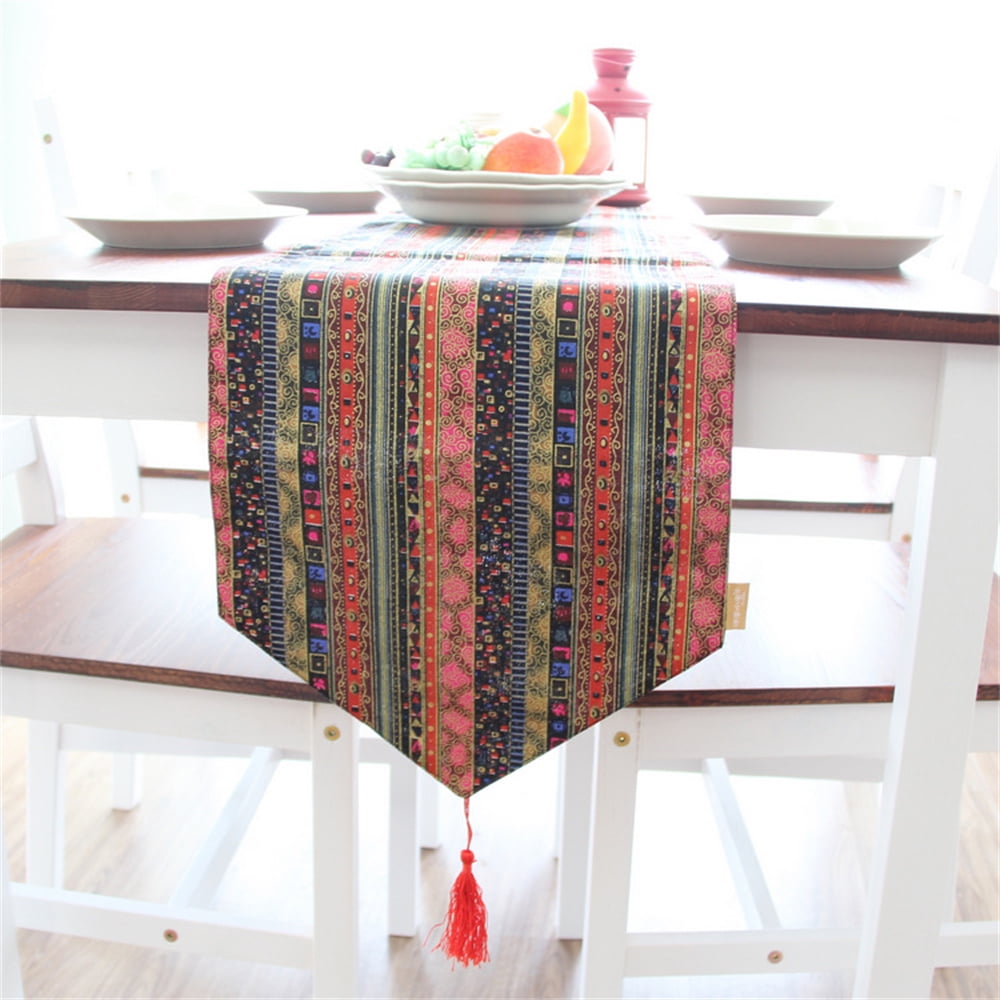 Boho Table Runner Dining Table Runner Farmhouse Table Runner Coffee ...