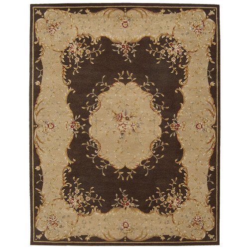Nourison Heritage Savannerie Collection Free Form Area Rug - Walmart.com