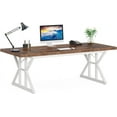 "Tribesigns 71"" Versatile Executive Desk, Large Study Table, Home ...