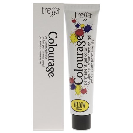 Colourage Permanent Gel Color - Yellow Concentrate by Tressa for Unisex ...