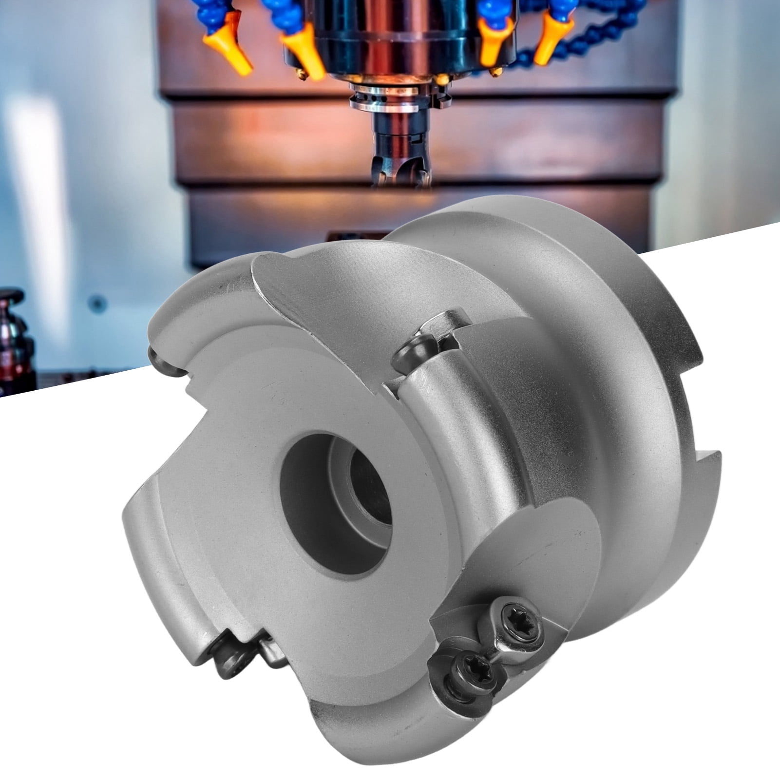 RPMT1204 Lathe Face Milling Cutter 4 Flauta CNC Face Mill Head Torno ...