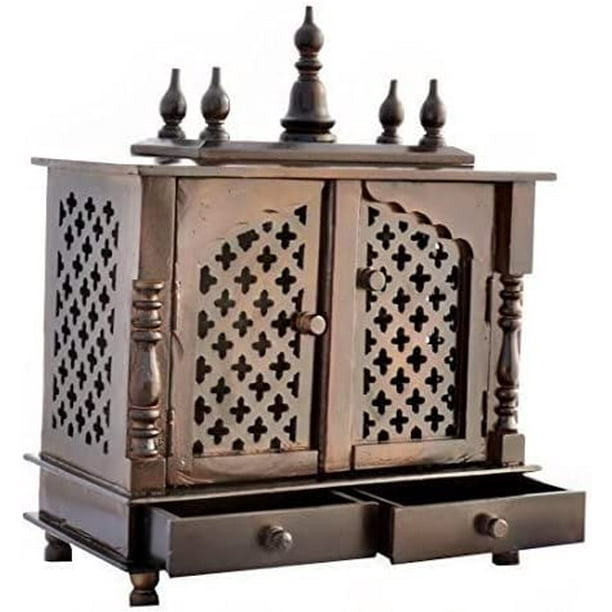 Mereappne Wooden Pooja Mandir Indian Hindu Decorations Puja God Temple ...
