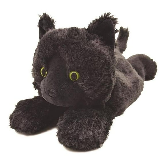 BESTSKY Black Cat Plush Toy,Cute Black Cat Stuffed Animals,Black Cat ...