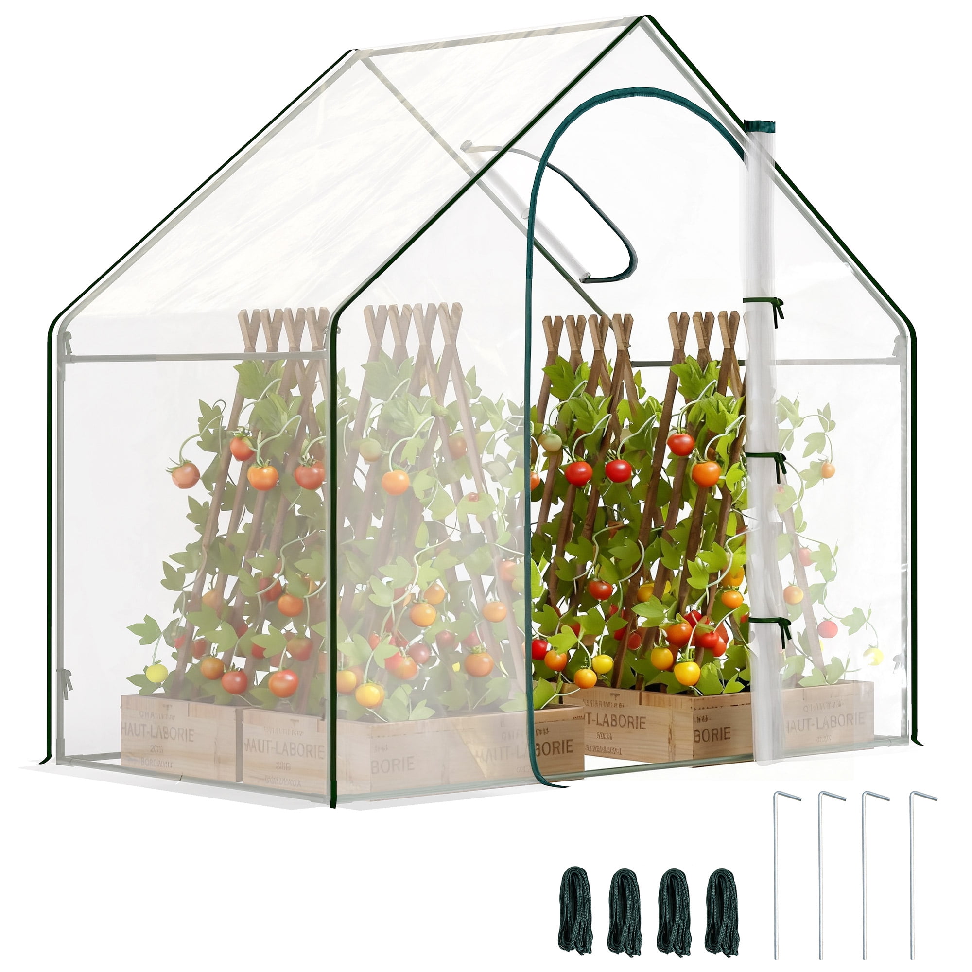 Click here for Outsunny 6 X 3.3 X 5.5ft Garden Greenhouse Mini Fl... prices