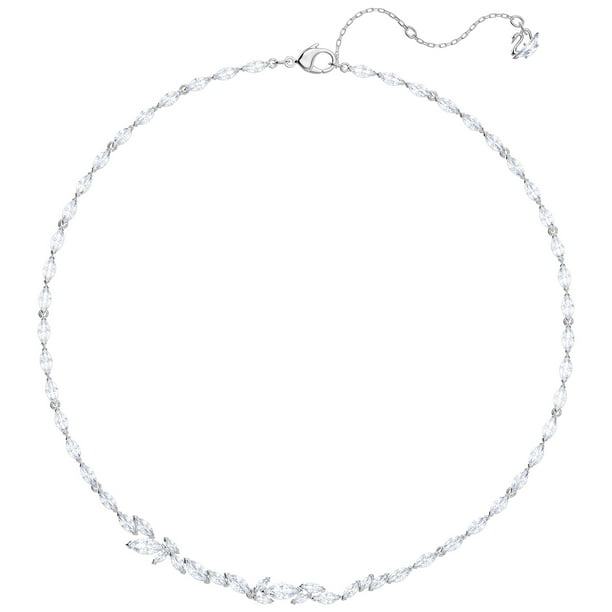 Swarovski Louison Rhodium Plated Necklace