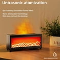 Flame Essential Oil Diffuser, 220ml Fireplace Flame Diffuser,2 Mist ...