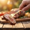 5.7in Stainless Steel BBQ Meat Fork Mini Grill Serving Fork for BBQ ...