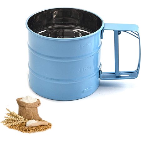 YDJKET Stainless Steel Icing Sugar Flour Sieve Stainless Steel Flour ...