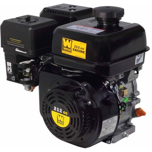 Wen Horizontal Shaft 4-Stroke Gas Engine, 212cc Displacement - Walmart ...