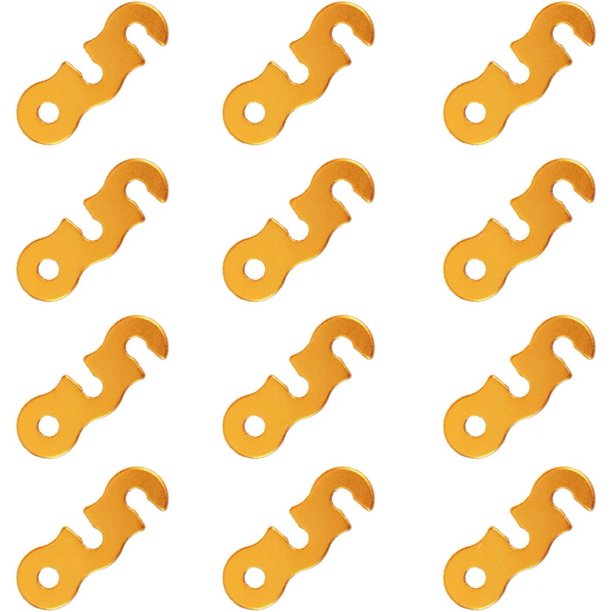 Camping Rope Tensioner Lightweight Aluminum Alloy Rope Adjuster 12 ...