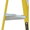 Louisville Ladder 4' Fiberglass Step Ladder, 8' Reach, 250 lbs Load ...