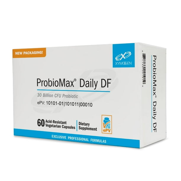 ProbioMax Daily DF XYMOGEN 30 mil millones de CFU 60 cápsulas | Bodega Aurrera en línea