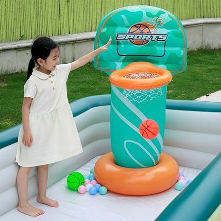 Cheers Multifunctional Water Inflatable Basket Multiple Scenes Colorful ...