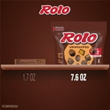 Rolo® Unwrapped Rich Chocolate Caramel Candy, 7.6 oz Resealable Bag for ...