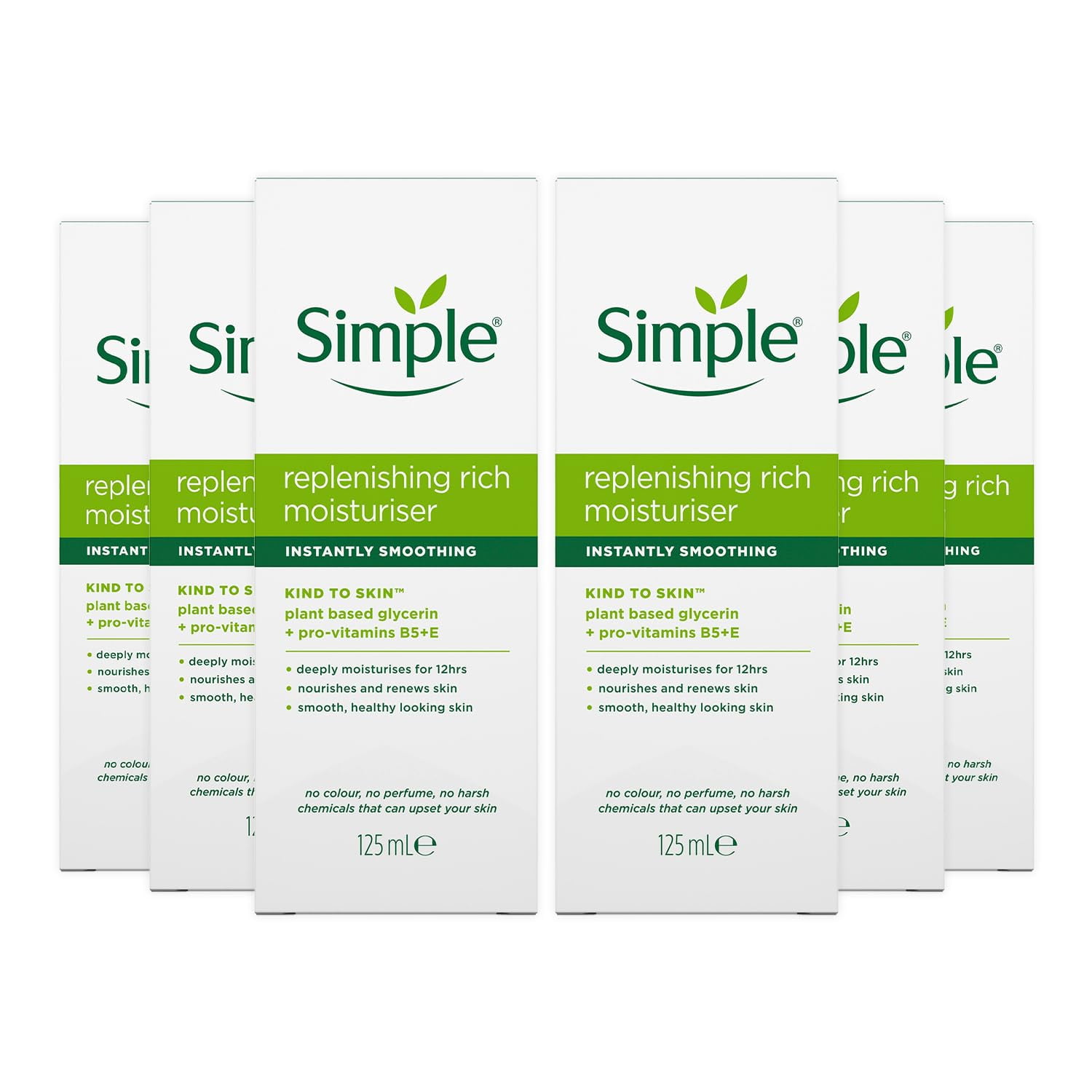 Click here for 6 X Simple Kind To Skin Replenishing Rich Moisturi... prices