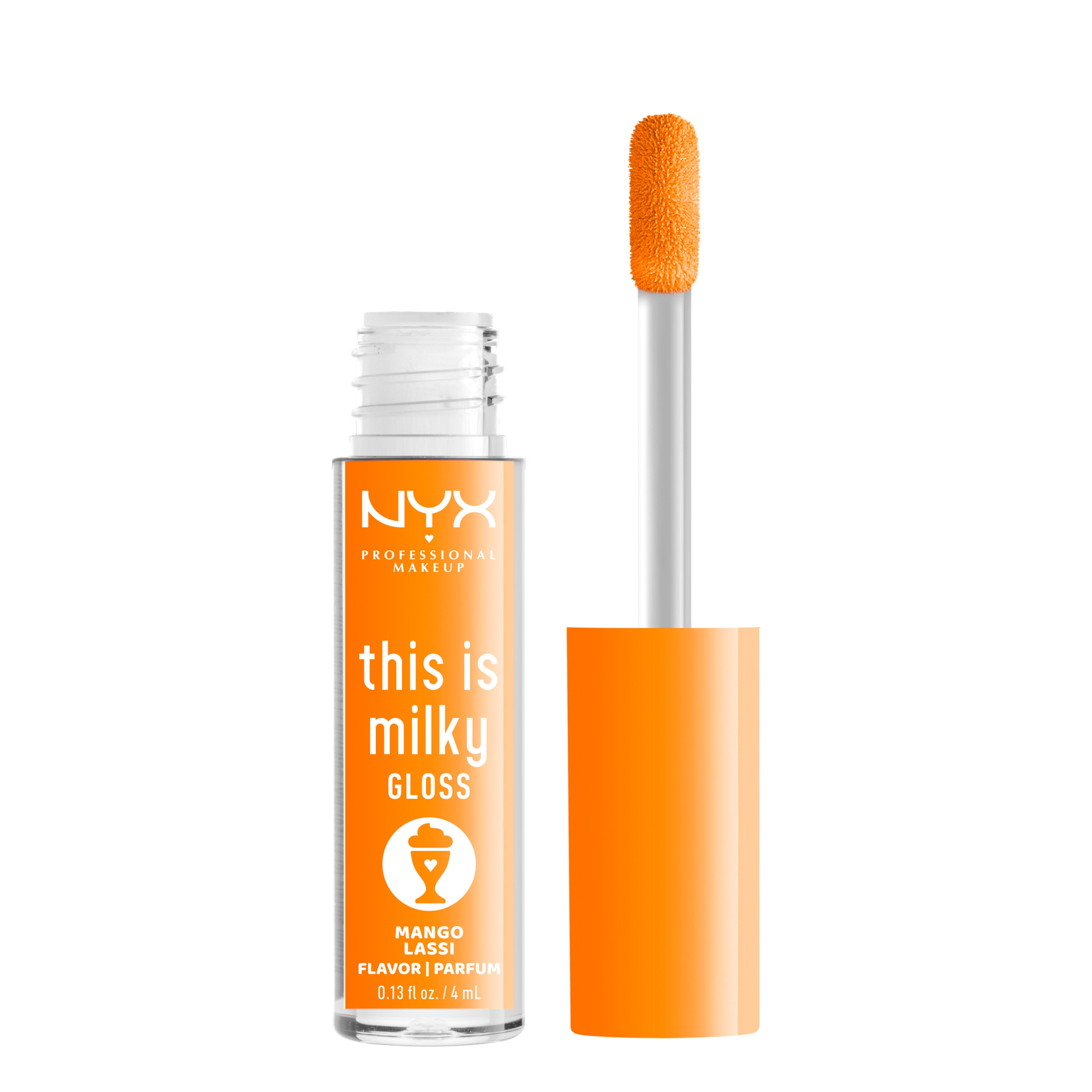 NYX Professional Makeup This Is Milky Gloss, Lip Gloss with 12 Hr ...
