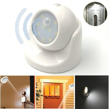 Fridja Adjustable LED Motion Light Activated Sensor Indoor Outdoor ...
