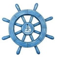 Handcrafted Decor new-dark-blue-sw-12-sailboat Dark Blue Decorative ...