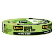 3M 26334 Scotch 233+ Green Automotive Masking Tape, 3/4" x 55m, 1 Pack ...