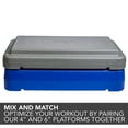 The Step 4" Stackable Aerobic Exercise Platform with Non-Slip Surface ...
