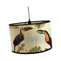 Drum Print Lamp Shade Replaceable Light Accessories Chandelier Lamp ...