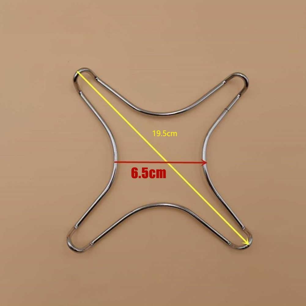 Click here for Myg Chrome Metal Gas Stove Ring Reducer Stand Coff... prices