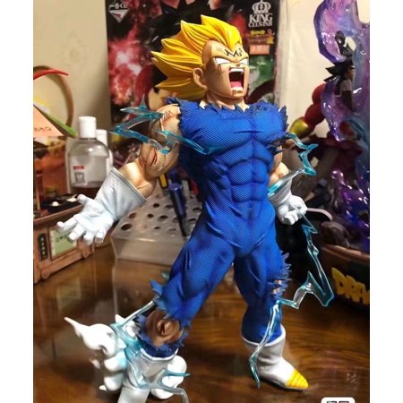 Anime Dragon Ball Super Saiyan Self Explosion Vegeta Standing Posture ...