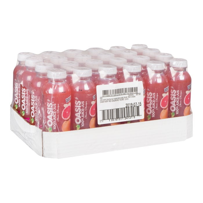 a2zchef Oasis - Jus - Pamplemousse Rose/rouge Rubis - Caisse PET [24x300 ml] - Walmart.ca