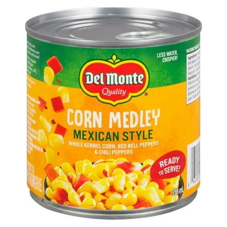 Del Monte® Corn Medley Mexican Style, 398 mL - Walmart.ca