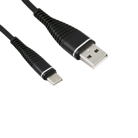 USB-C Type C Cable Coiled Spring Spiral Type-C Male Extension Cord Data ...