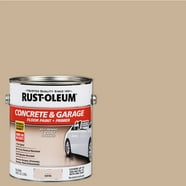 Rust-Oleum RockSolid Black High-Gloss Polycuramine Concrete Garage ...