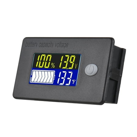 Display Screen, 60V Battery Capacity Voltage Indicator Meter Lithium ...