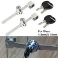 Mlless Reptile Vivarium Sliding Glass Door Lock with Key for Terrariums ...