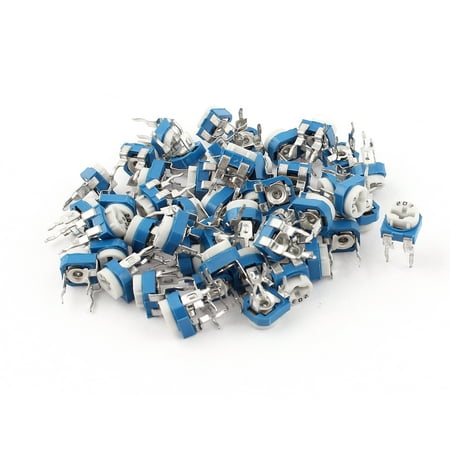 50Pcs 20K ohm Vertical PCB Preset Variable Resistor Trimmer ...