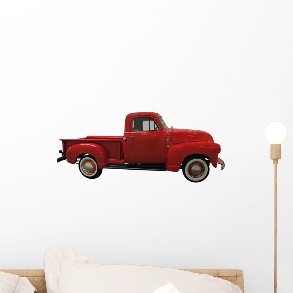 Classic Pickup Wall Decal by Wallmonkeys Peel and Stick Graphic (18 in ...