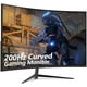 Z-EDGE UG27 27-Inch LED Curved Gaming Monitor 200Hz(DP) 144Hz(HDMI) 1ms ...