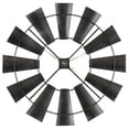 Farmhouse Windmill Wall Clock - White - Walmart.com