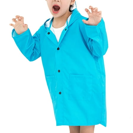 Toddler Baby Boy Girl Raincoat for Kids Dinosaur Rain Coat Cartoon Waterproof Hooded Cover ...