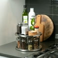 RSVP International Kitchen Lazy Susan Turntable, 2-Tier, 10.25x6 ...