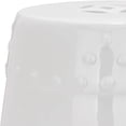 Safavieh Modern Ming Ceramic Garden Stool in White - Walmart.com