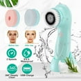 Rechargeable Electric Facial Cleansing Brush Spin Massager System Face ...