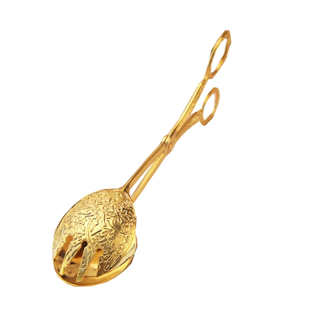 Food Serving Tongs Kitchen Tongs Dessert Clip Pastry Clamp Buffet Round ...