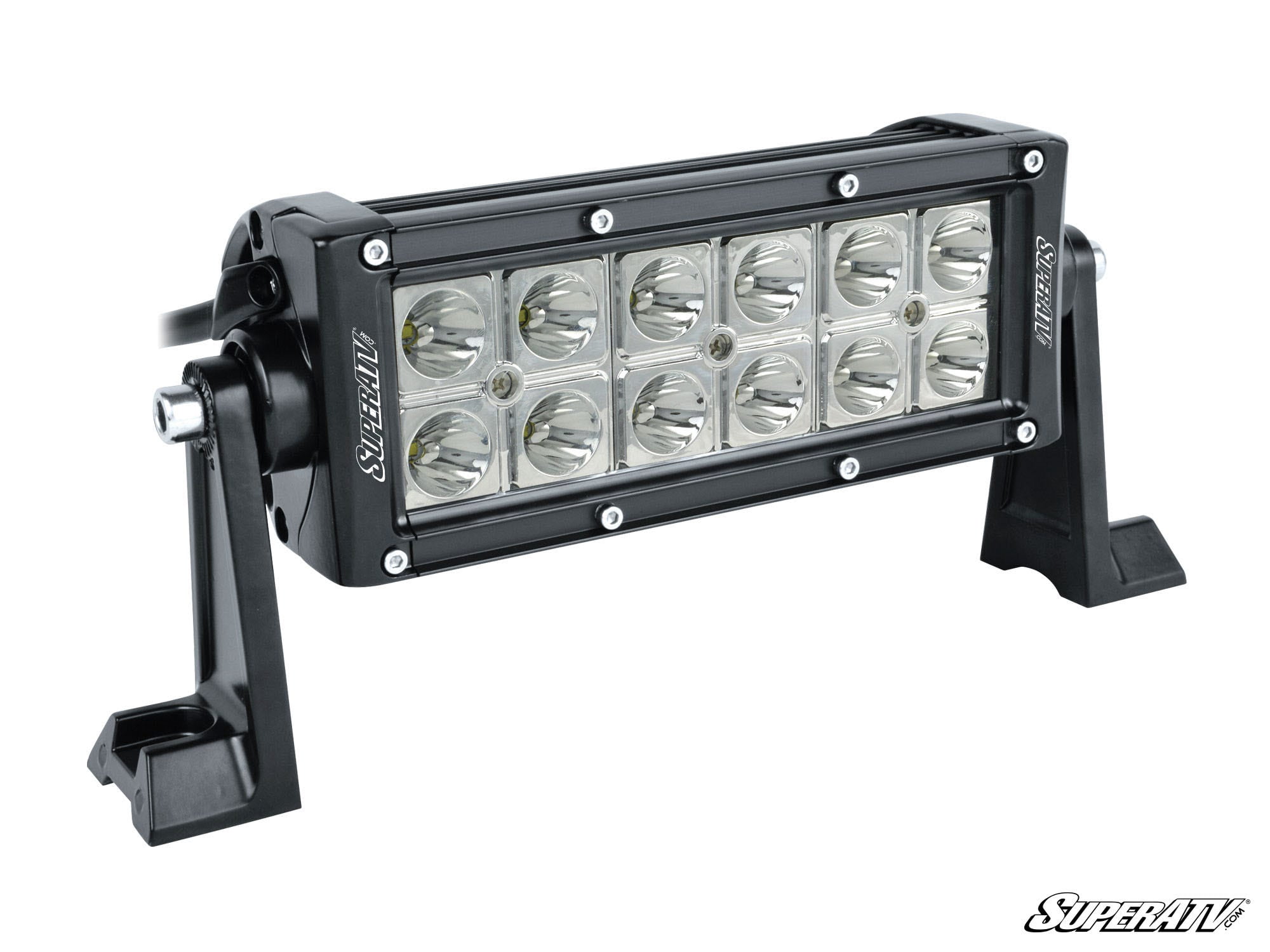 SuperATV 6" LED UTV Combination Spot / Flood Light Bar - Low Profile ...