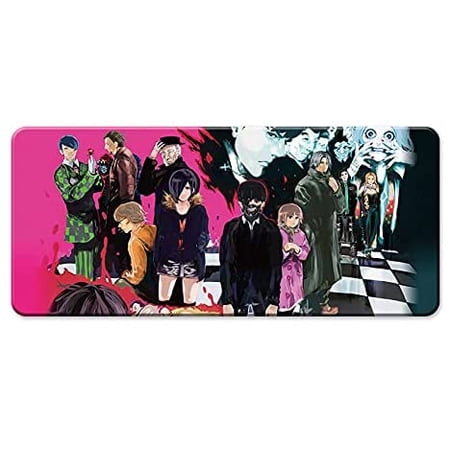 Tokyo Ghoul Anime Kaneki Ken Oversized Kirishima Tōka Rectangular Desk ...