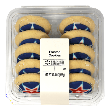 Freshness Guaranteed Frosted Sugar Cookies, 28.3 oz, 21 Count - Walmart.com