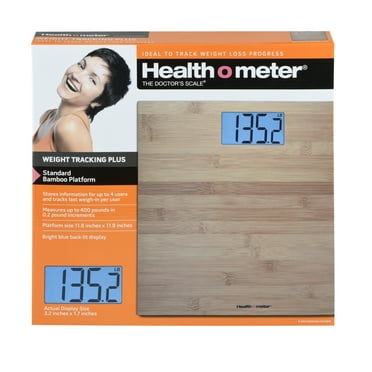 Optima Home Scales Profile Bathroom Weight Scale - Walmart.com
