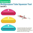 Squeeze It Multipurpose Tube Squeezer Tool for Toothpaste of 3 3.5in x ...