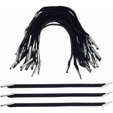 100 Pcs Elastic Bands with Adjustable Buckle, 1/4 Inch Elastic Strings ...
